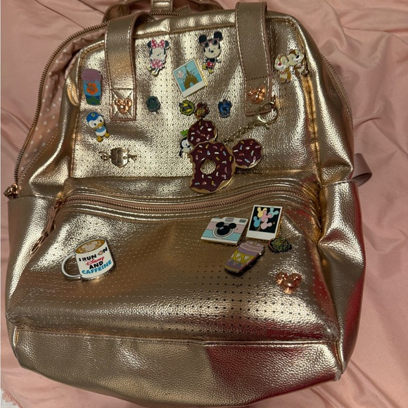 Disney | Bags | Walt Disney Pin Backpack With Pins | Poshmark
